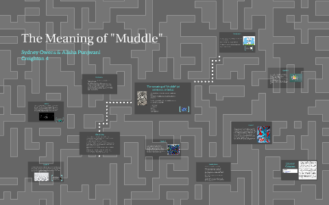 The Meaning of "Muddle" by Sydney Owens on Prezi