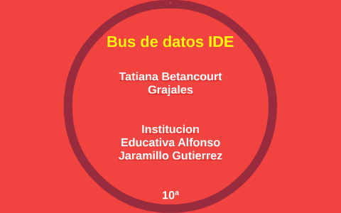Bus de datos IDE by Tatiana Betancourt on Prezi