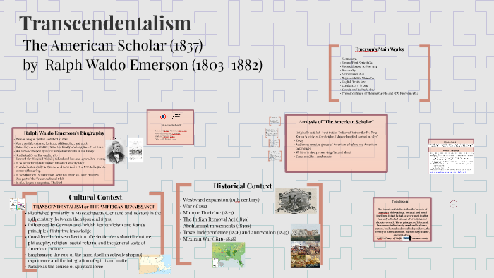 Transcendentalism by on Prezi