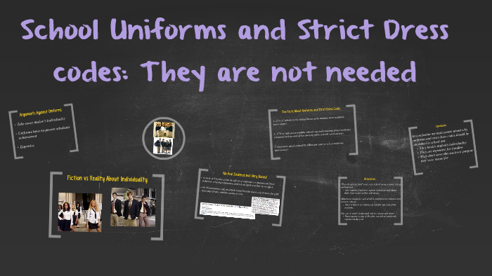 School Uniforms or Strict Dress codes: Are they needed? by Morgan ...