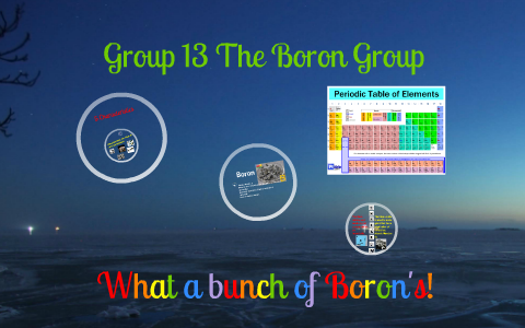 Group 13 The Boron Group by 6th Period on Prezi