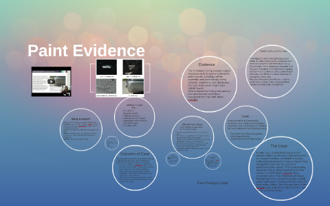 Paint Evidence by Hannah Martin on Prezi