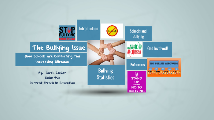 EDUC 450 - How Schools are Addressing Bullying by Sarah Zacher on Prezi