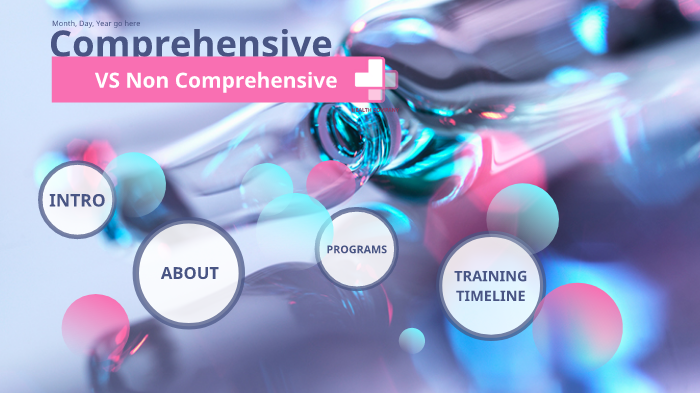Comprehensive vs Non Comprehensive by Jessica Janus on Prezi