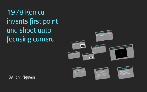 1978 Konica invents first point and shoot auto focusing came by John ...