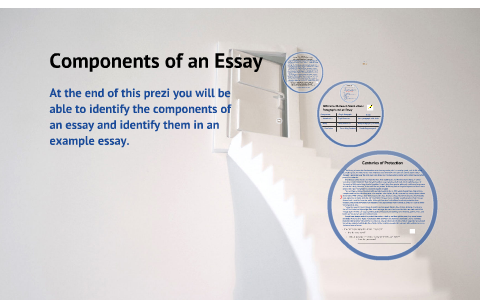 Components of an Essay by Nichole Carter on Prezi