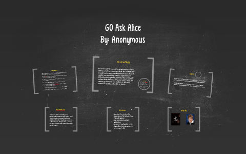 GO Ask Alice by Taylor Anstaett on Prezi