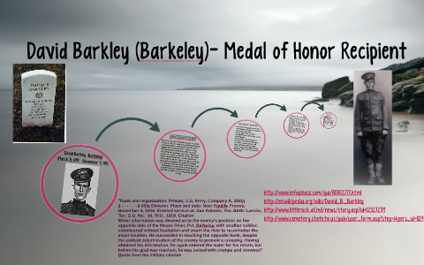 David Barkley- Medal of Honor Recipient by Zachary Sims on Prezi