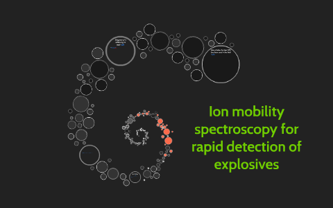 Ion mobility spectroscopy for rapid detection of explosives by Joshua ...