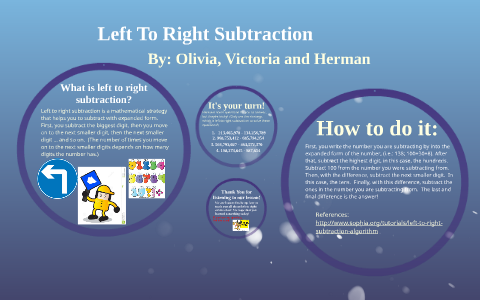 Left To Right Subtraction by Herman Ho-Yin Lam on Prezi