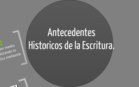Antecedentes Históricos de la Escritura by Jazmin Acosta on Prezi