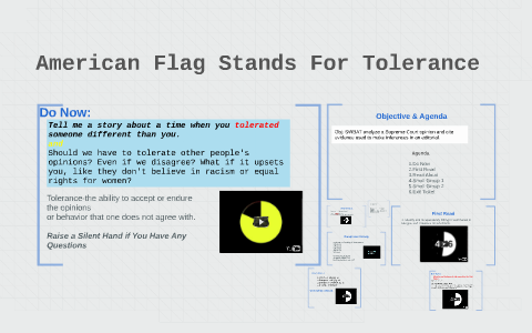 American Flag Stands For Tolerance by Joseph Miranda on Prezi