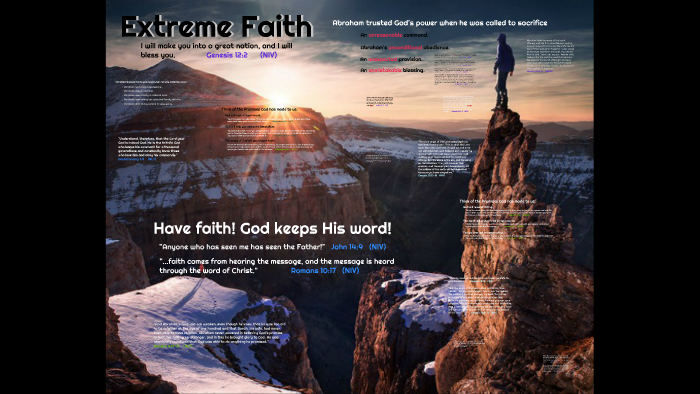 Extreme Faith by Eli Sweany on Prezi