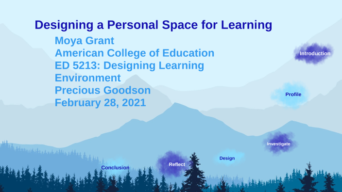Moya's Designing a Personal Space for Learning by Moya Grant on Prezi