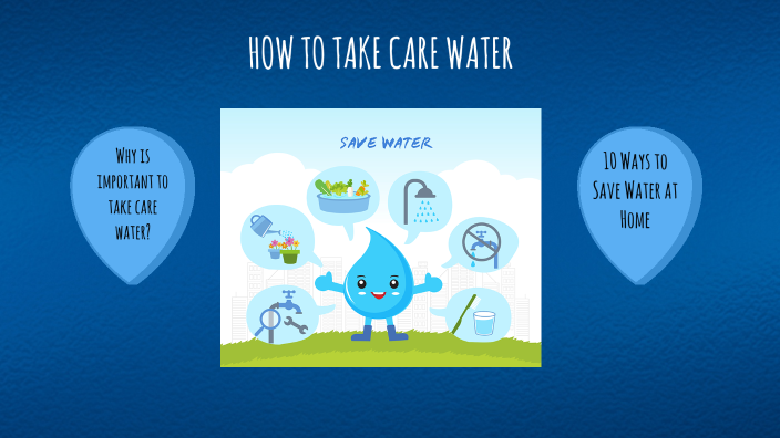 HOW TO TAKE CARE WATER by Erika Aguirre on Prezi