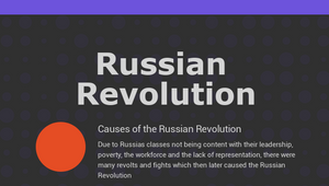 Russian Revolution Flow Chart by SOPHIA MITCHELL on Prezi Design