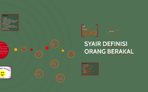 SYAIR DEFINISI ORANG BERAKAL by Maryam Saif on Prezi