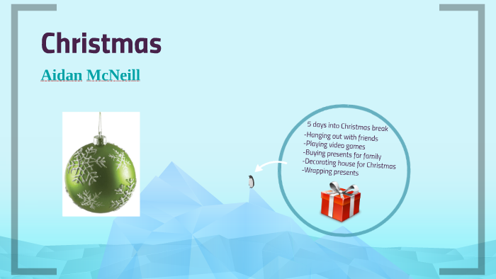 Christmas by on Prezi