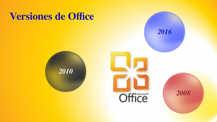 Versiones de Office by CLARA LUCERO HERNANDEZ on Prezi
