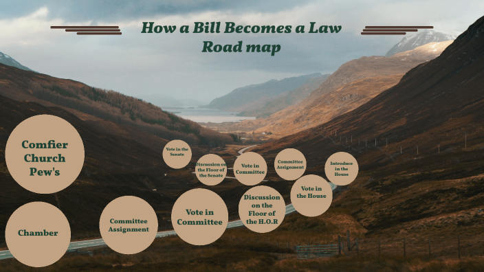 How A Bill Becomes a Law Road Map by Addison Arnold on Prezi