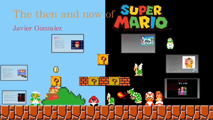The then and now of Mario by javier gonzalez on Prezi