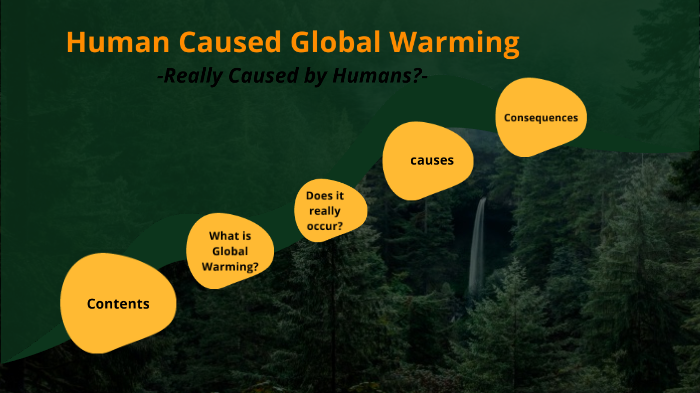 Human Caused Climate change by Mert Seven on Prezi