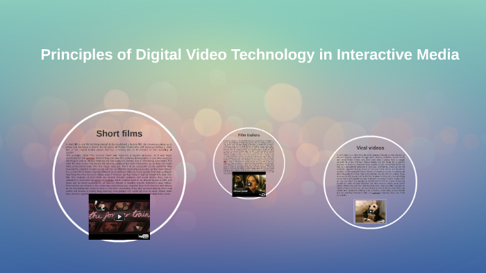 Principles of Digital Video Technology in Interactive Media by Squish ...