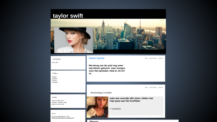 taylor swift by maud lodewijk on Prezi