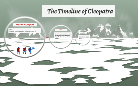 Timeline of Cleopatra by Griffon Hark on Prezi