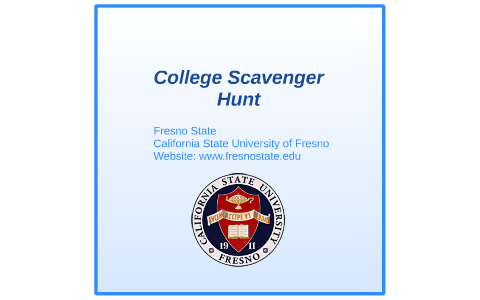 College Scavenger Hunt by mario martinez on Prezi
