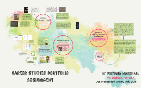 Careers Portfolio Summative Assignment by Victoria Marshall on Prezi
