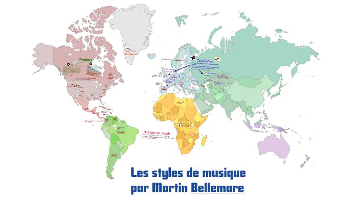 Les Styles de Musique by Martin Bellemare on Prezi