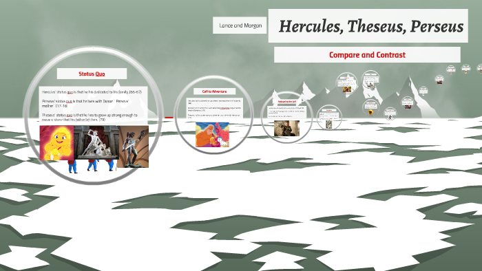 Hercules, Theseus and Perseus by Lance Vohs on Prezi