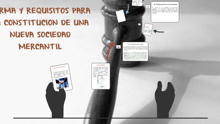 Formas y requisitos para la constitucion de una sociedad mer by Sayra Hernandez on Prezi