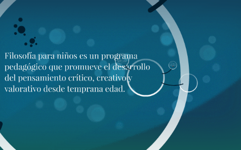 importancia de la filosofía en el preescolar by adriana zapata on Prezi