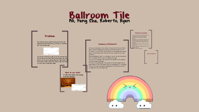 Ballroom Tile by Alison Looney on Prezi
