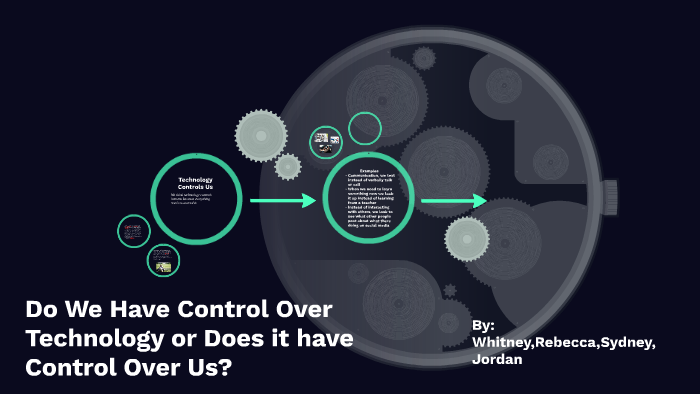 Do We Have Control Over Technology or Does it have Control O by ...