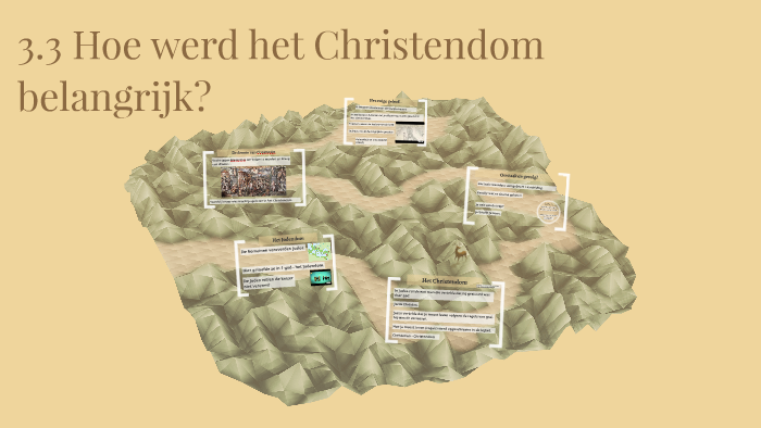 Hoe werd het Christendom belangrijk? by J Wierda on Prezi