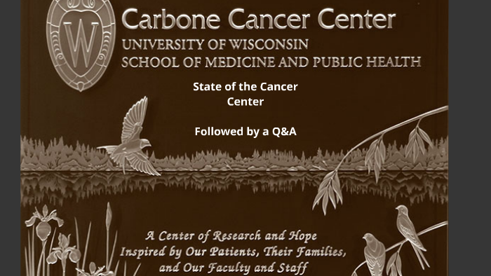 Carbone Cancer Center by Peter Connor