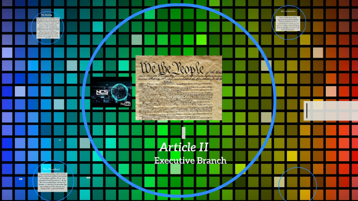 Article II The Constitution by Charlie C. on Prezi