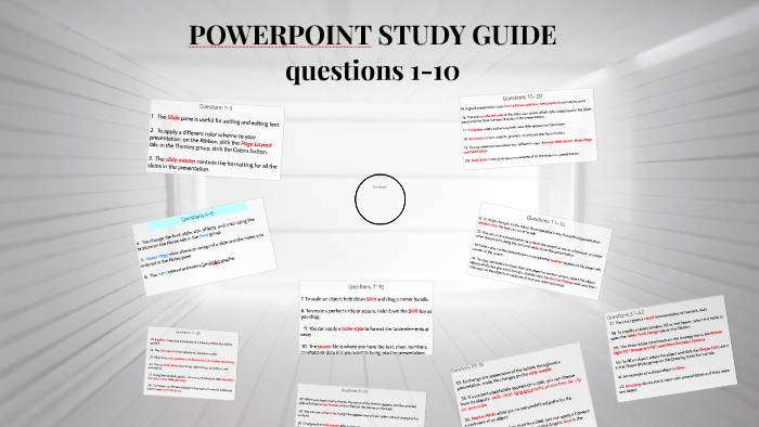 POWERPOINT STUDY GUIDE by Rebeca Rodriguez on Prezi