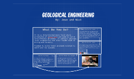 Geological Engineering by Nickolas Horvath on Prezi