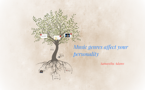 Music genres affect your personality by Samantha Adams on Prezi