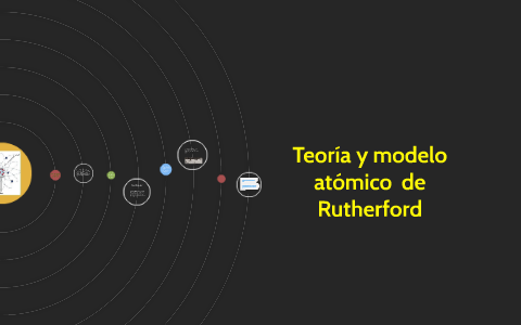 Teoría y modelo atómico de Rutherford by michelle leon on Prezi
