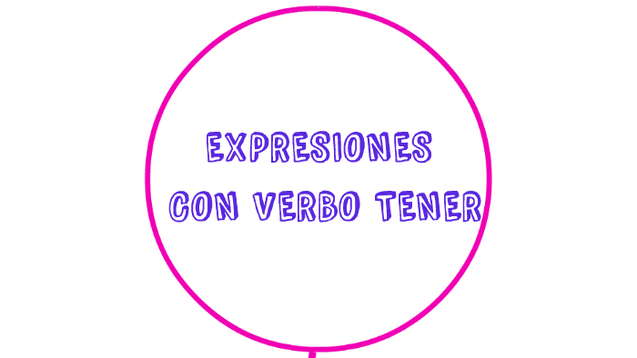EXPRESIONES CON VERBO TENER by Carmen Machuca on Prezi