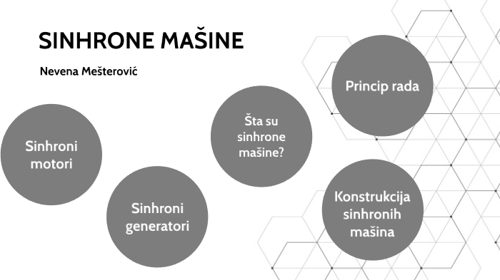 SINHRONE MAŠINE by Nevena Mešterović on Prezi
