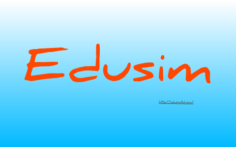 Edusim by Robert Dillon on Prezi