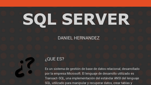 infografia sql server by Daniel Hernandez on Prezi Design
