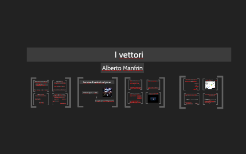 I vettori by alberto manfrin on Prezi
