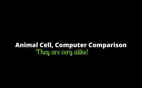 Animal Cell, Computer Comparison by Connor Lark on Prezi